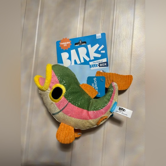 Bark | Dog | Bark The Snack Pack Plush Dog Toy Fish Trash It ...